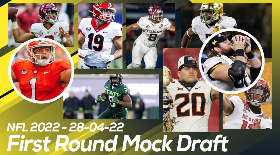 NFL 2022 First Round Mock Draft