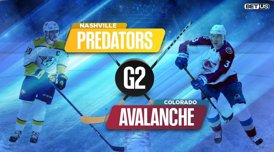 Predators vs Avalanche Game 2 Preview, Stream and Odds