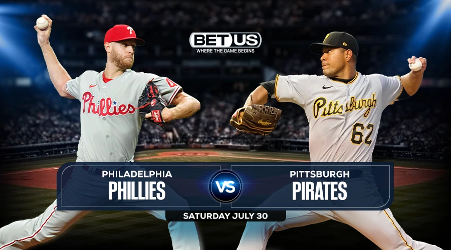 Phillies vs Pirates July 30 Odds, Picks & Predictions