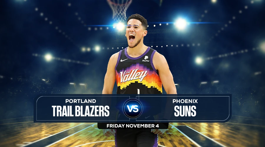 Trail Blazers vs Suns Prediction, Odds & Picks Nov 04