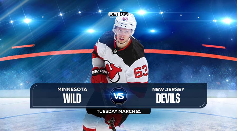 Wild vs Devils Prediction, Odds and Picks Mar 21