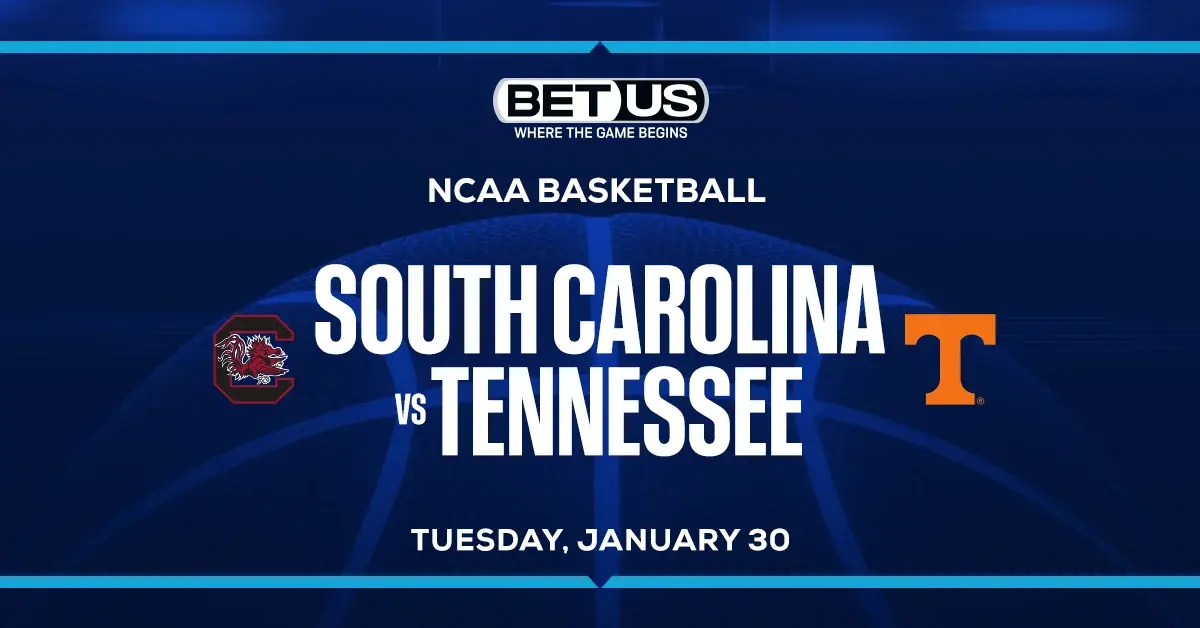 South Carolina vs Tennessee Prediction and Player Prop Picks.