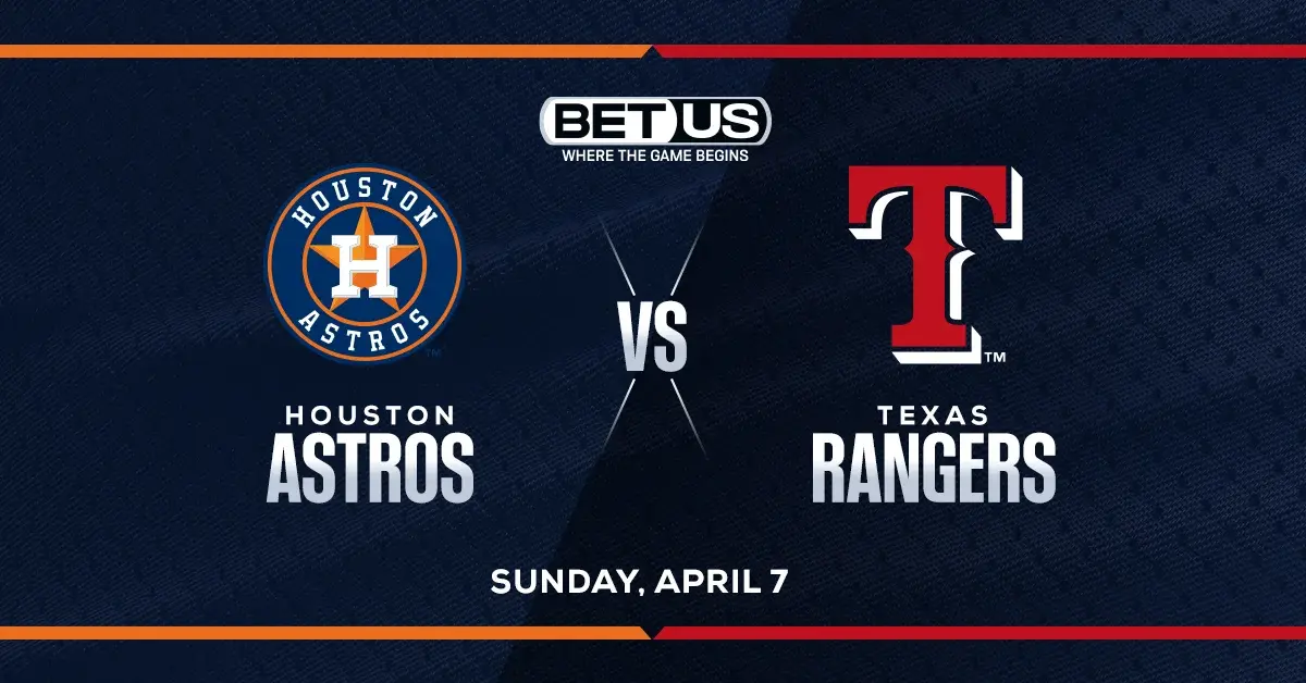 Astros vs Rangers Prediction, Odds and Player Prop Pick - April 7