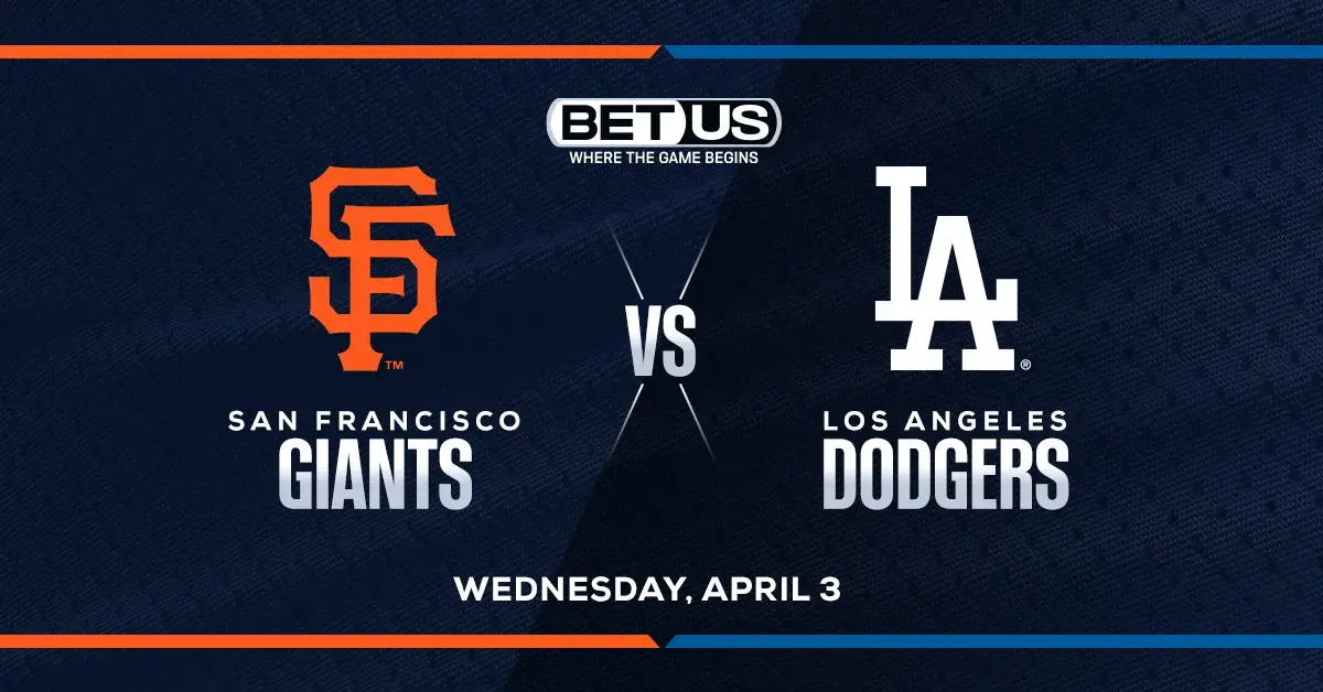 Giants vs Dodgers Prediction, Odds and Player Prop Pick April 3