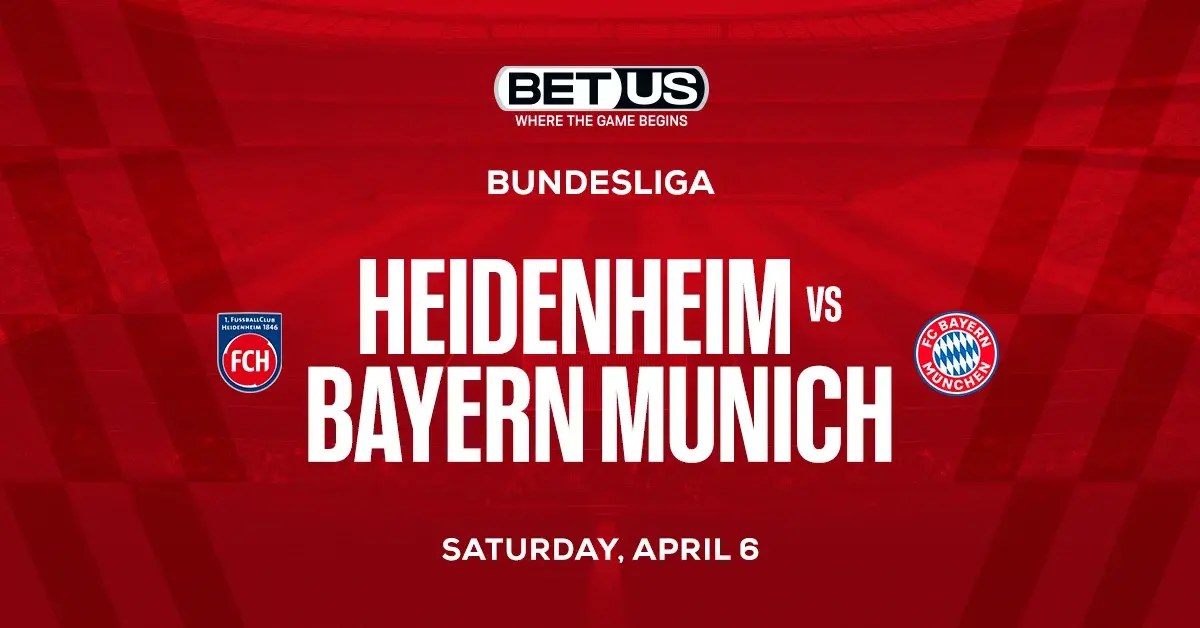 Heidenheim vs Bayern Munich Prediction, Odds and Betting Tips 4/06/2024