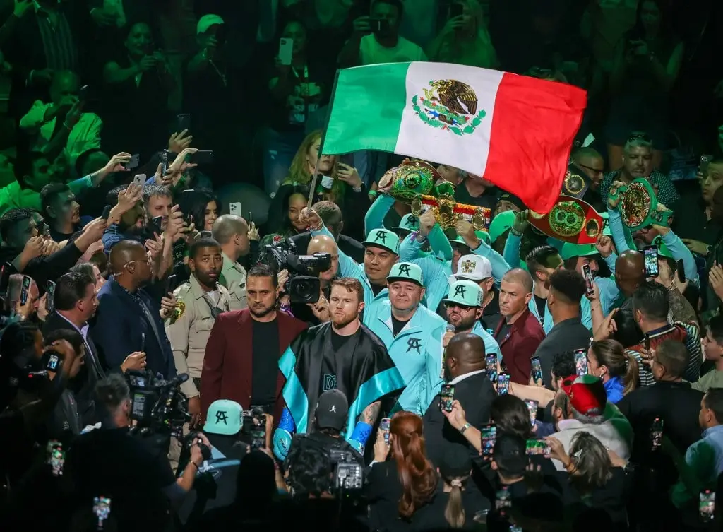 Canelo Celebrates Victory Over Munguia With Massive Party