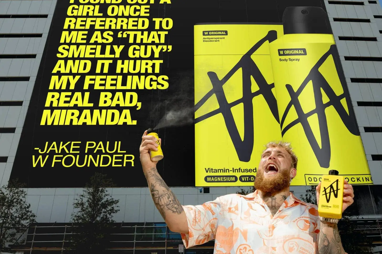 Jake Paul Announces New Mens Personal Care Company