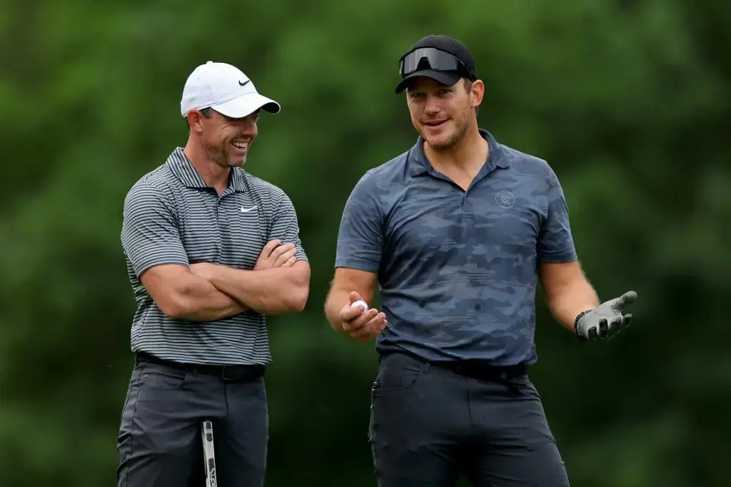 Rory McIlroy’s Golf Date With Chris Pratt & Peyton Manning