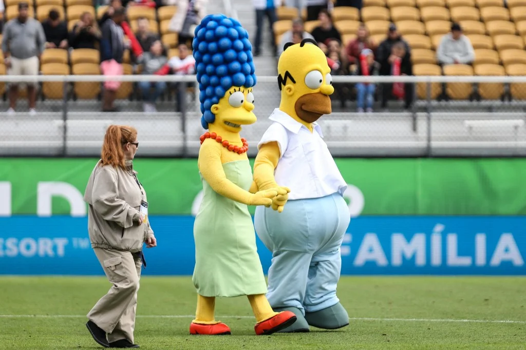 The Simpsons Take Over Monday Night Football!