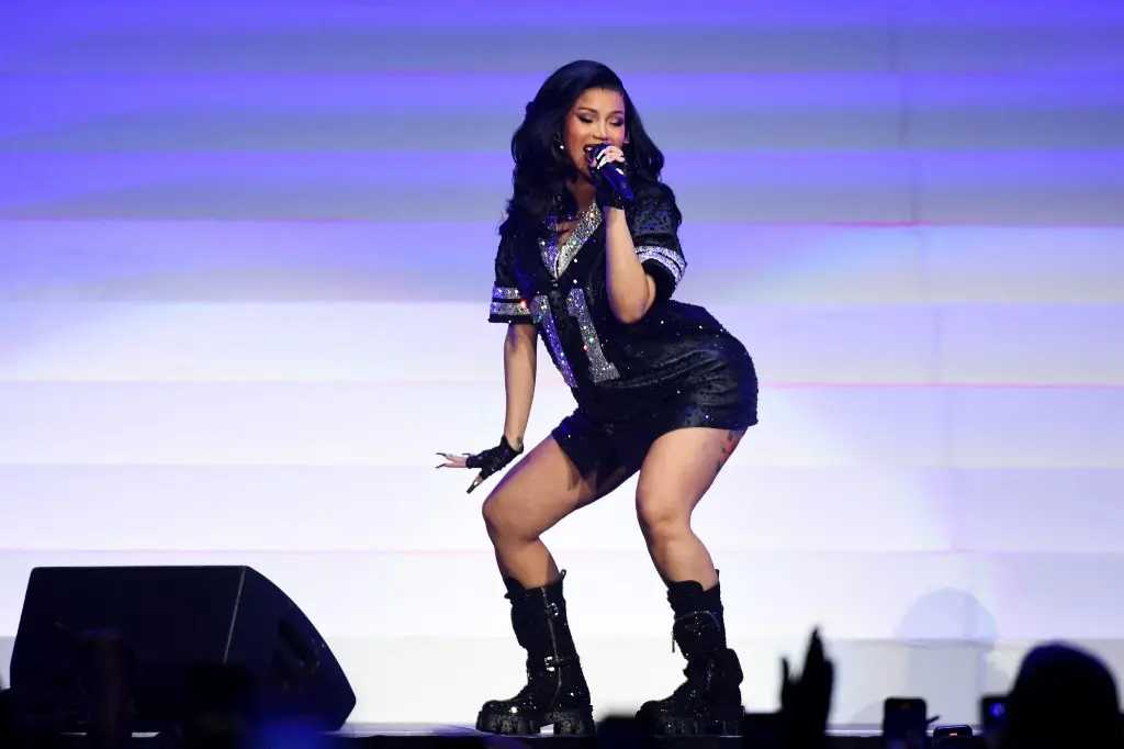 She Wasn’t Joking…Cardi B Flaunts Butt-Crack Piercing